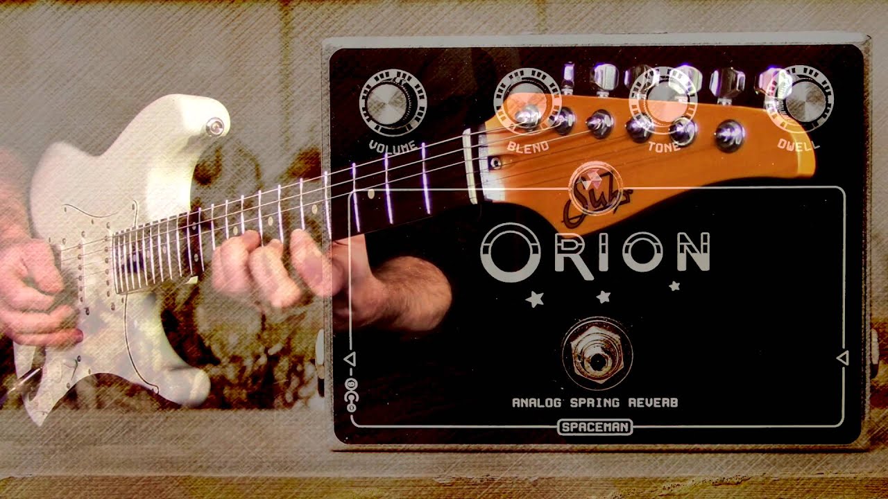 Spaceman Orion Analog Spring Reverb педаль ревербератор купить в Москве ...