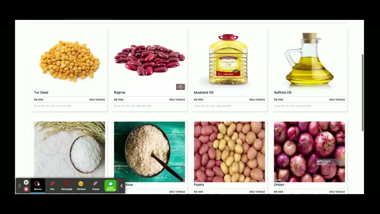 Online Grocery Store | Spring Boot Angular Project Tutorial | Spring Boot CRUD Project