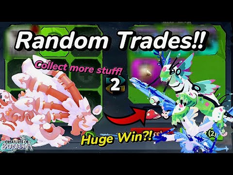 Collecting Easter Creatures and Plushies... Random Trades Part 13!! 💫 Creatures of Sonaria
