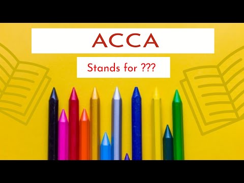 ACCA Stands for???