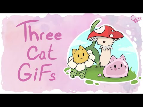 Three cat GIFs... (Animation)