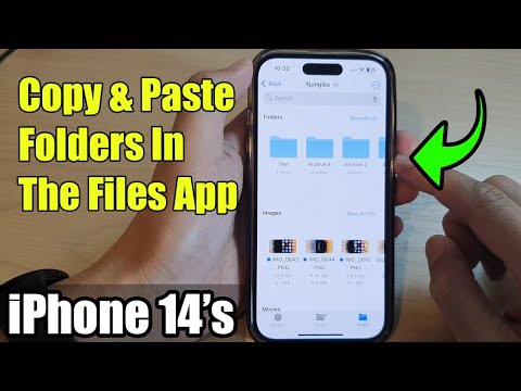 iPhone 14/14 Pro Max: How to Copy & Paste Folders In The Files App