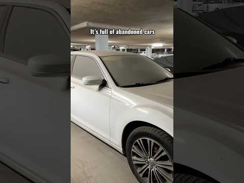 Parking Garage Full of Abandoned Cars