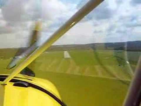 Landing on LKHS (Hosin airport)