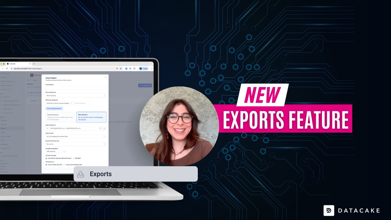 Export Your IoT Data Easily with Datacake