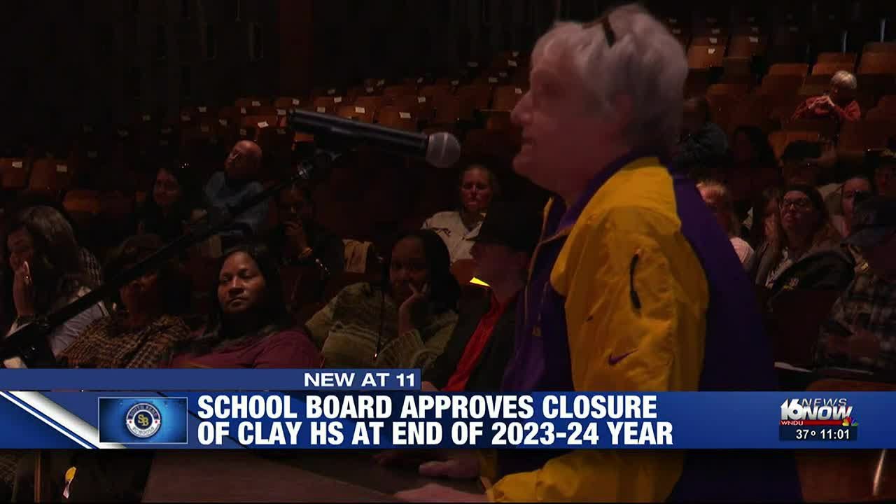 South Bend Community School Board votes to close Clay High School