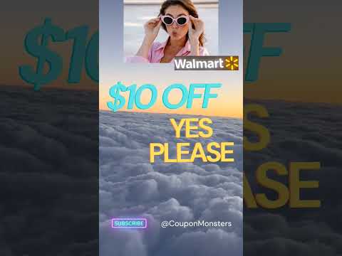 $10 Off Walmart Promo Code for Pickup Orders!! #walmart #coupon #promocode #money #cheap #deals