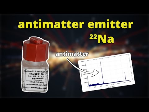 The antimatter emitter Na-22 - Nuclear Chemistry Labwork