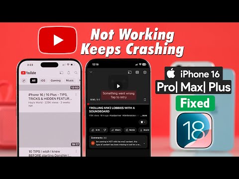 Fix: YouTube Not Working on iPhone 16 Pro Max/Plus!