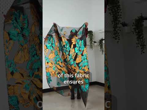 Looking For Your Next Sewing Project? Explore Mood's Metallic Floral Luxury Burnout Brocade Panels