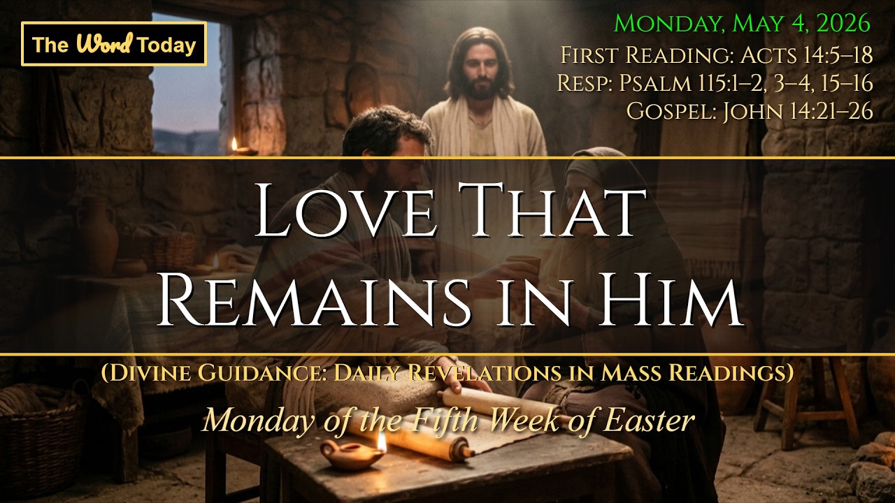 Love That Remains in Him | Divine Guidance - Monday, May 4, 2026