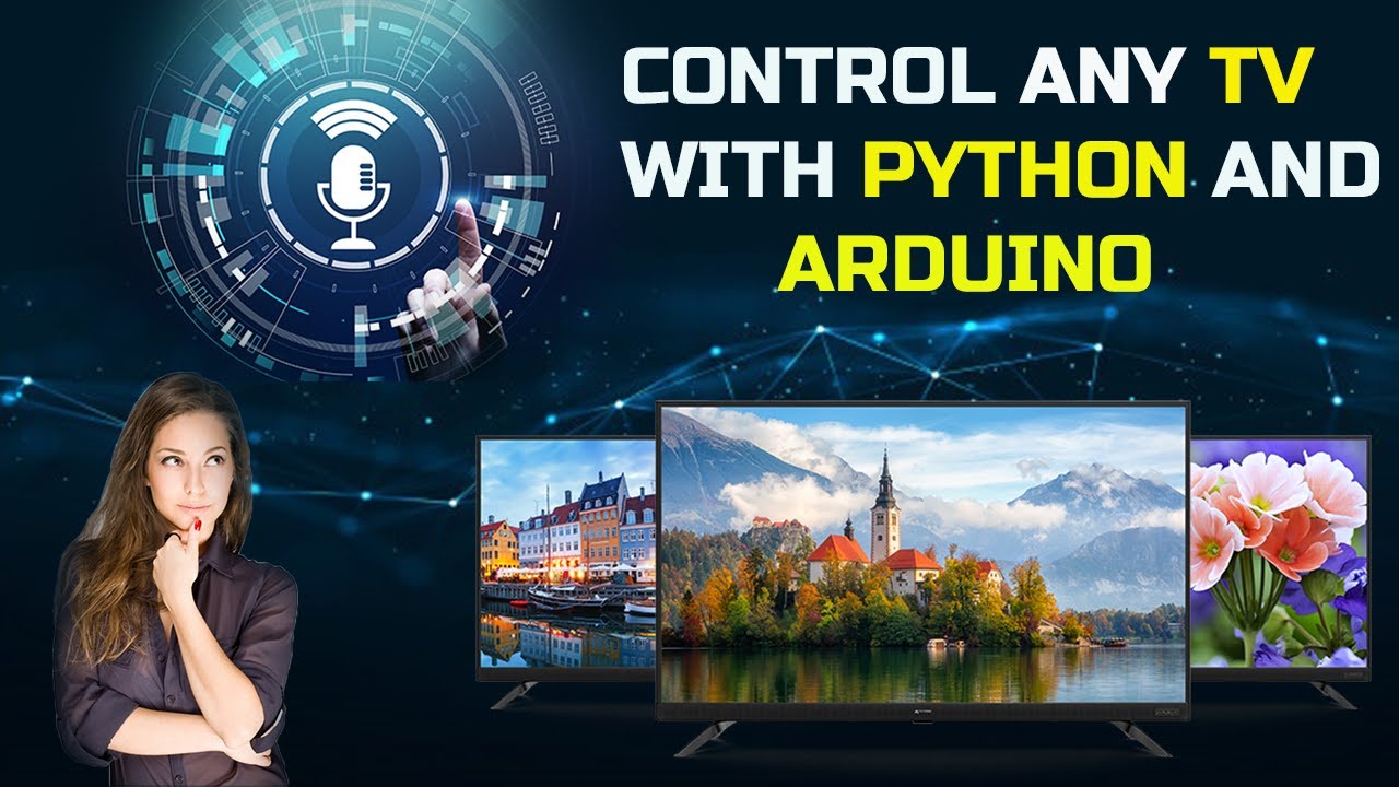 Control Any TV with Python || Voice Command || Code Hub || Arduino Projects || Python projects