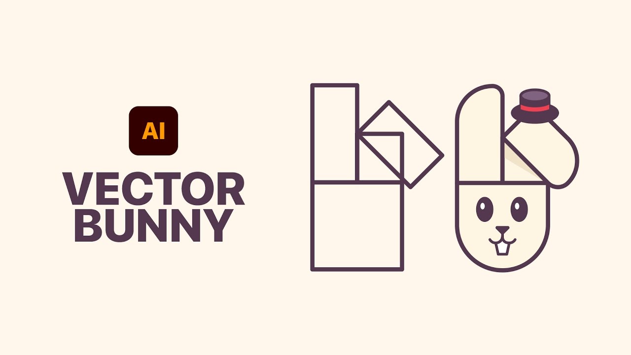 How to Create a Bunny Graphic in Adobe Illustrator
