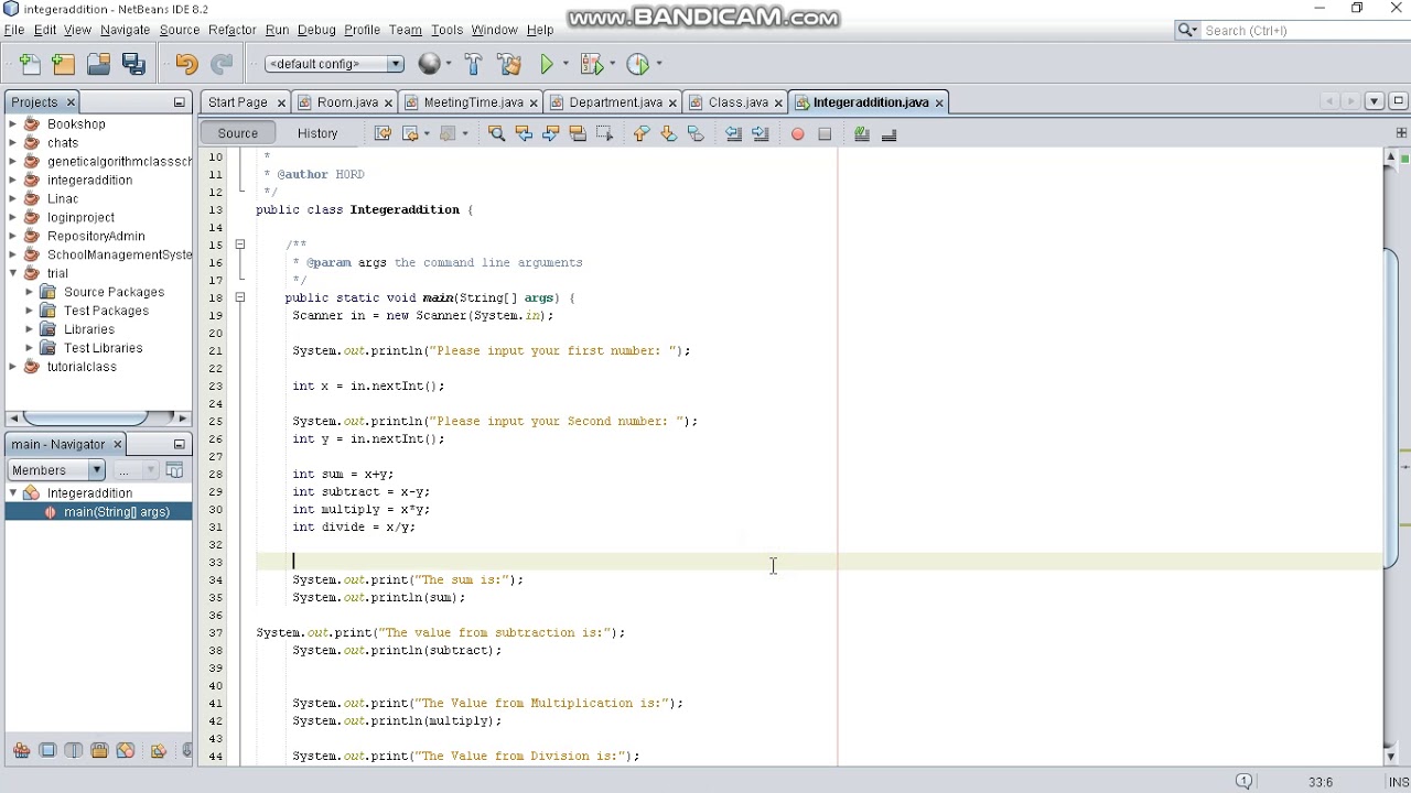 Java Programming Tutorial with Official Hord - Math Class (Finding Minimum and Maximum Values)