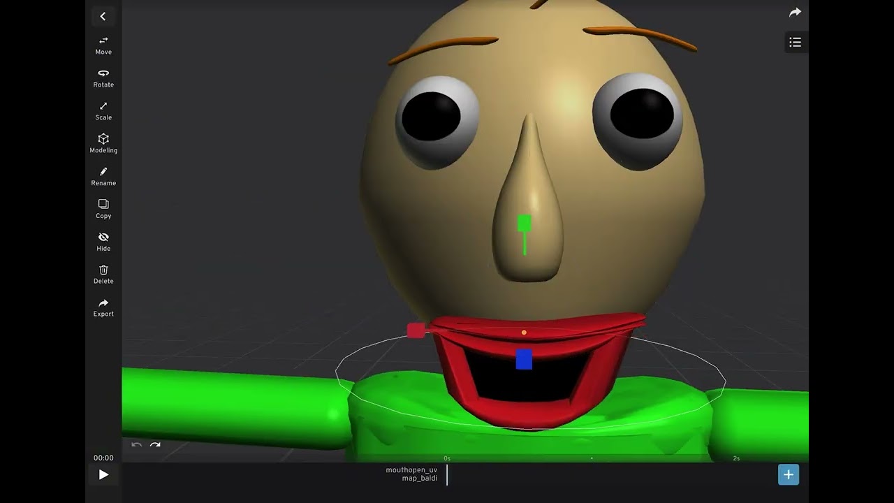MY FIRST BALDI MODEL