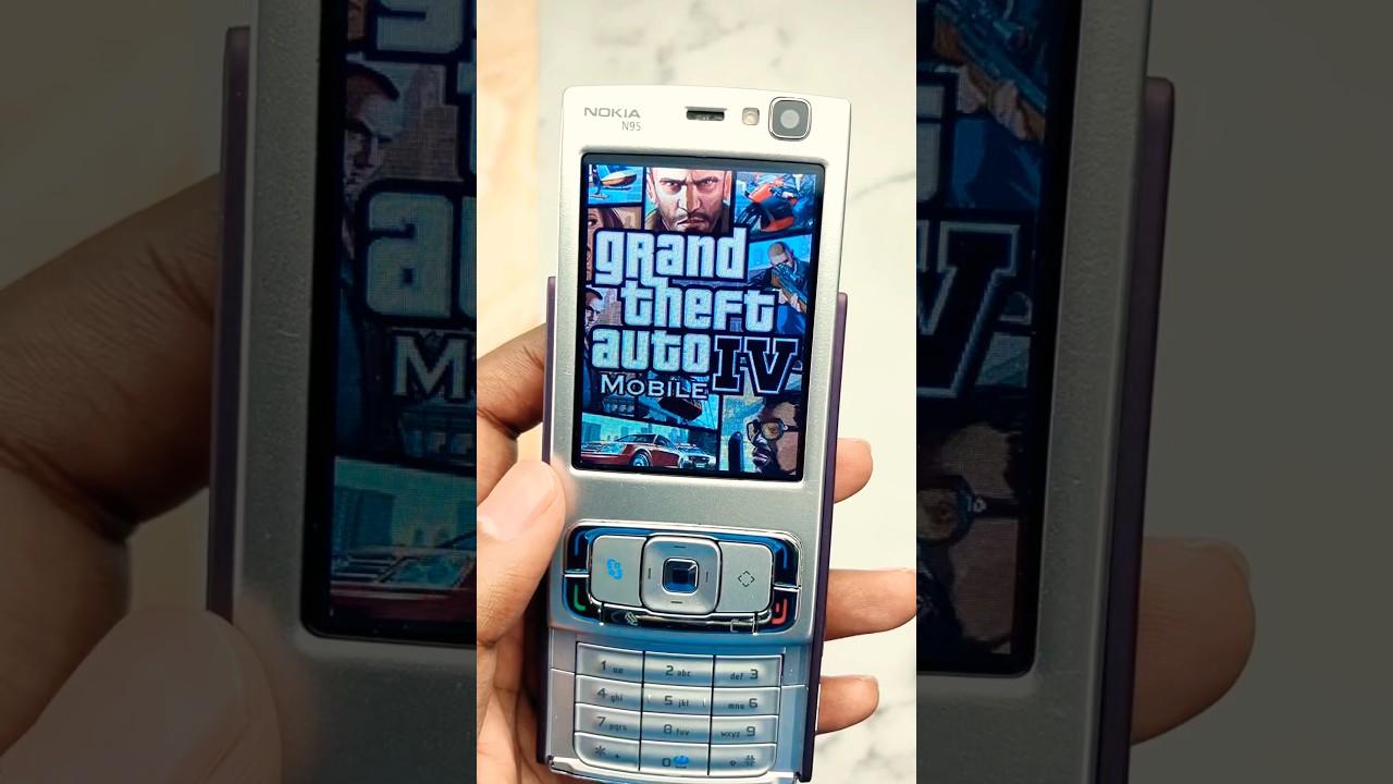POV: Playing JAVA Games on an 18 Year Old Nokia 3D GPU Phone...