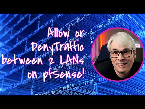 How to allow or deny traffic between 2 LANs on pfSense