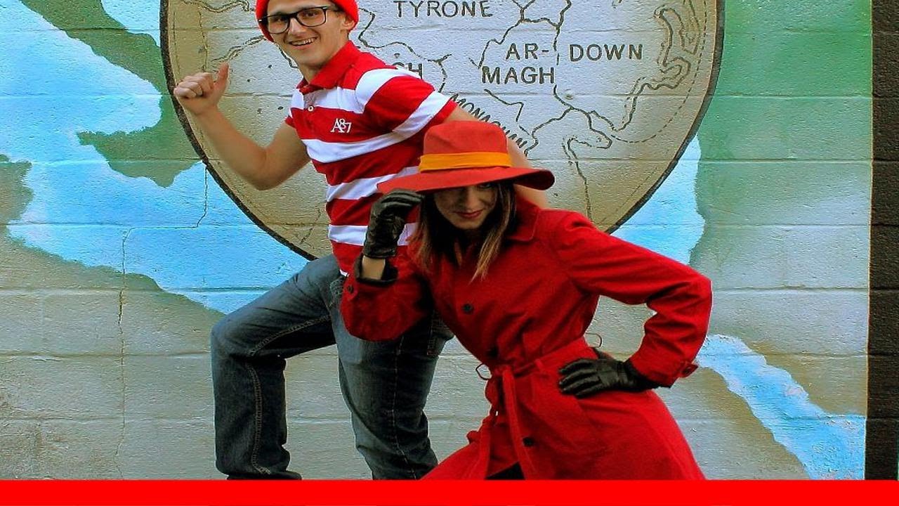 A WhereS Waldo And Carmen Sandiego CoupleS Photo Shoot To Bring On The Nostalgia 😂
