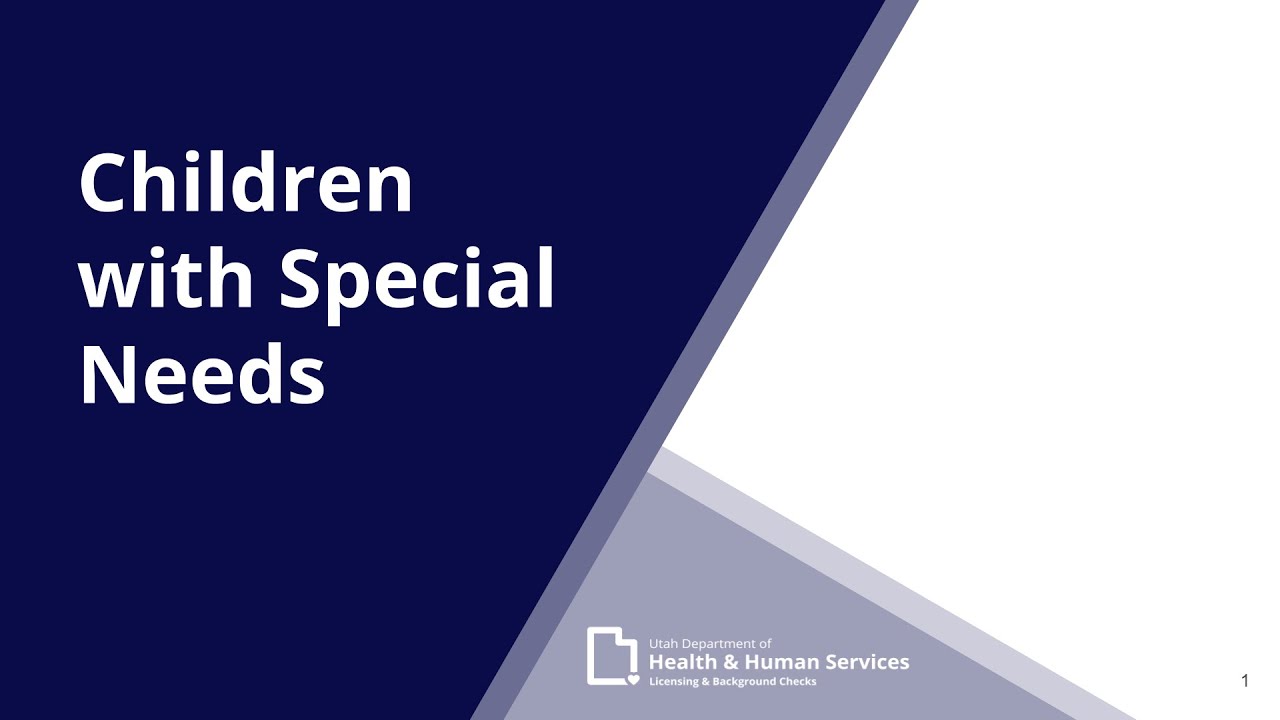 CCL - Children with Special Needs