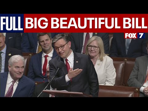 Speaker Mike Johnson ahead of Big Beautiful Bill vote: FULL SPEECH