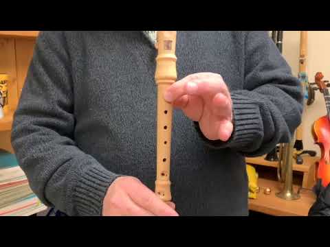Recorder Fingering B