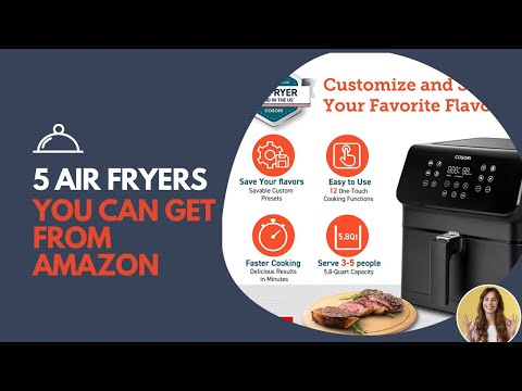 TIKTOK MADE ME BUY IT💥Best Air Fryers Amazon Must Have | How To Get Click Description