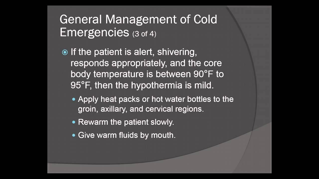 Environmental Emergencies for the EMT Lecture
