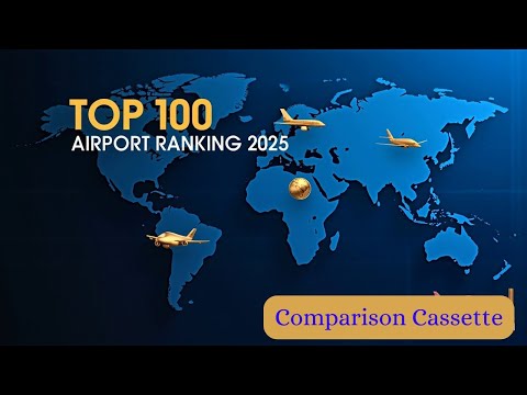 "Top 100 Countries by Number of Airports in 2025 ✈️ | Full Global Ranking Revealed!"