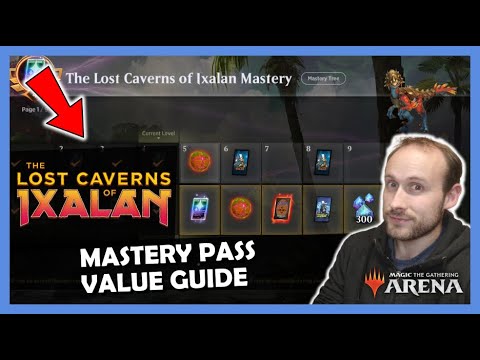 Full BREAKDOWN of the New Ixalan Mastery Pass! | MTG Arena Value Economy Guide