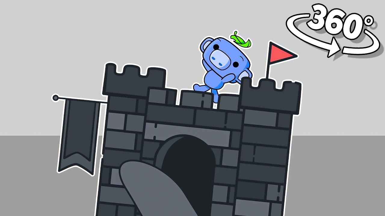 360º VR Something Went Wrong Island | Fort Wumpus ANIMATED