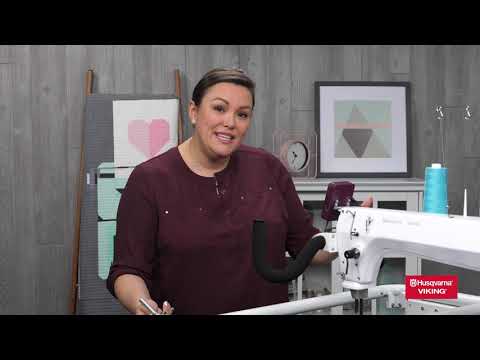 HUSQVARNA® VIKING® PLATINUM™ Q165 - Leveling the Frame