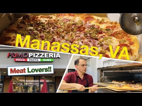🇺🇸Virginia《Manassas🇮🇹Primo Pizzeria🍕Meat Lover❤️》