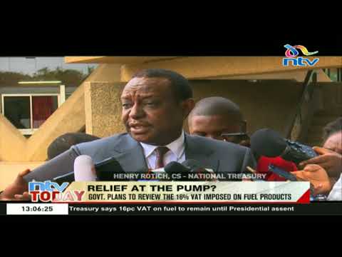 Government plans to review the 16% VAT imposed on fuel products