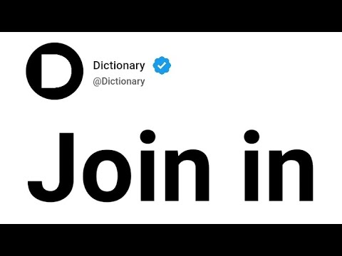 Join in Meaning In English