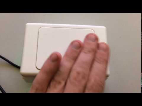 2-channel capacitive touch wall switch