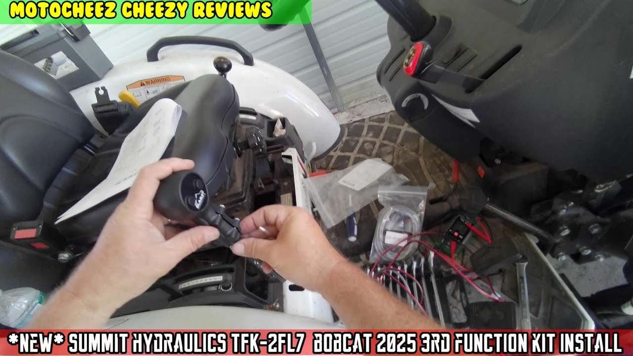 Summit Hydraulics TFK-2FL7 Bobcat tractor 3rd function kit install. Available 2/28/23 Pre-order now