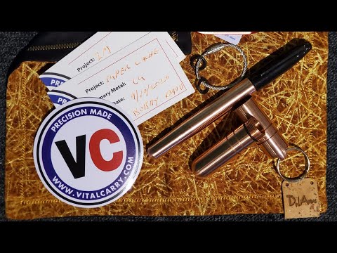 Unboxing Copper Sharpie/mystery box form Vital Carry and a new DNAhank
