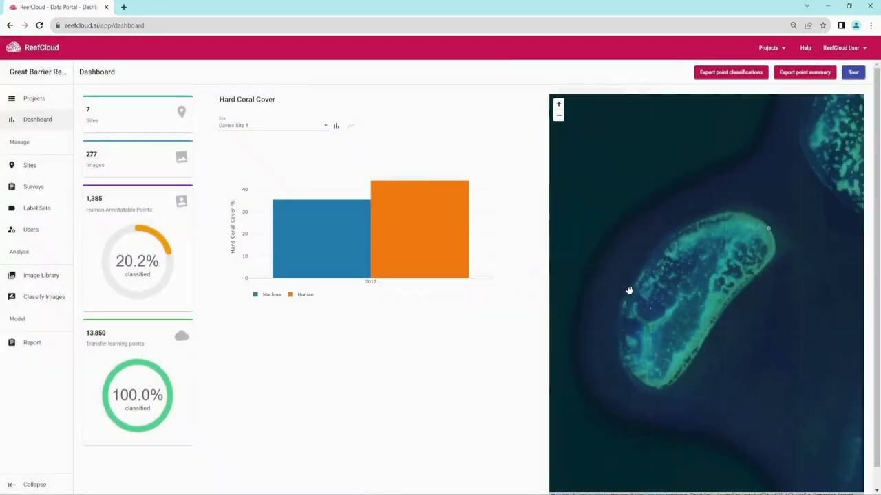 10. ReefCloud: Data Export