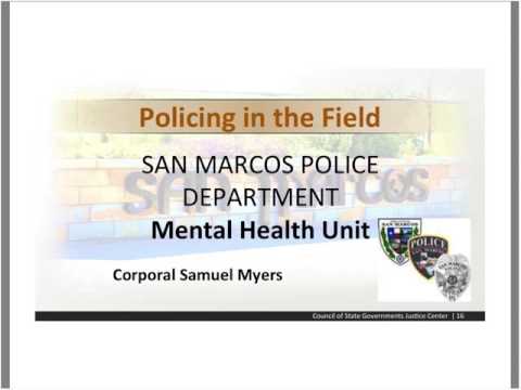 Police Mental Health Collaboration Programs, a Different Way of Policing