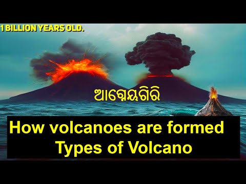 How volcanoes are formed Types of Volcano Interior of the Earth Continental Crust ଆଗ୍ନେୟଗିରି