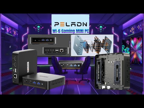 Peladn WI-6: The Ultimate Budget-Friendly Gaming Mini PC for Stunning 4K Triple Screens! #gamingpc