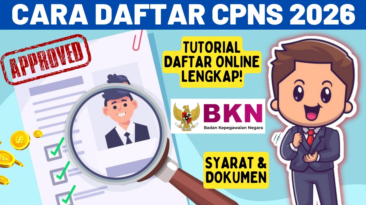 Cara Daftar CPNS 2026 Online Terbaru Syarat Lulusan SMA SMK S1 - Kapan CPNS 2026 Dibuka?