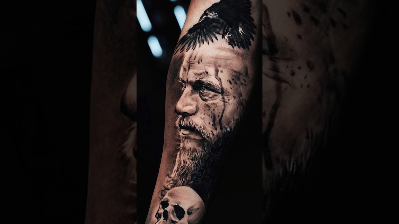 ALEJANDRO RUIZ x RAGNAR PORTRAIT at Ganga Tattoo LA