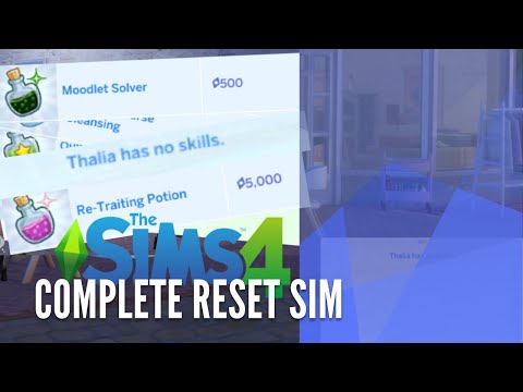 Completely "Reset" Your Sims! #thesims #sims4