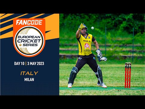 🔴 FanCode ECS Italy, Milan, 2023 | Day 10 | T10 Live Cricket | European Cricket
