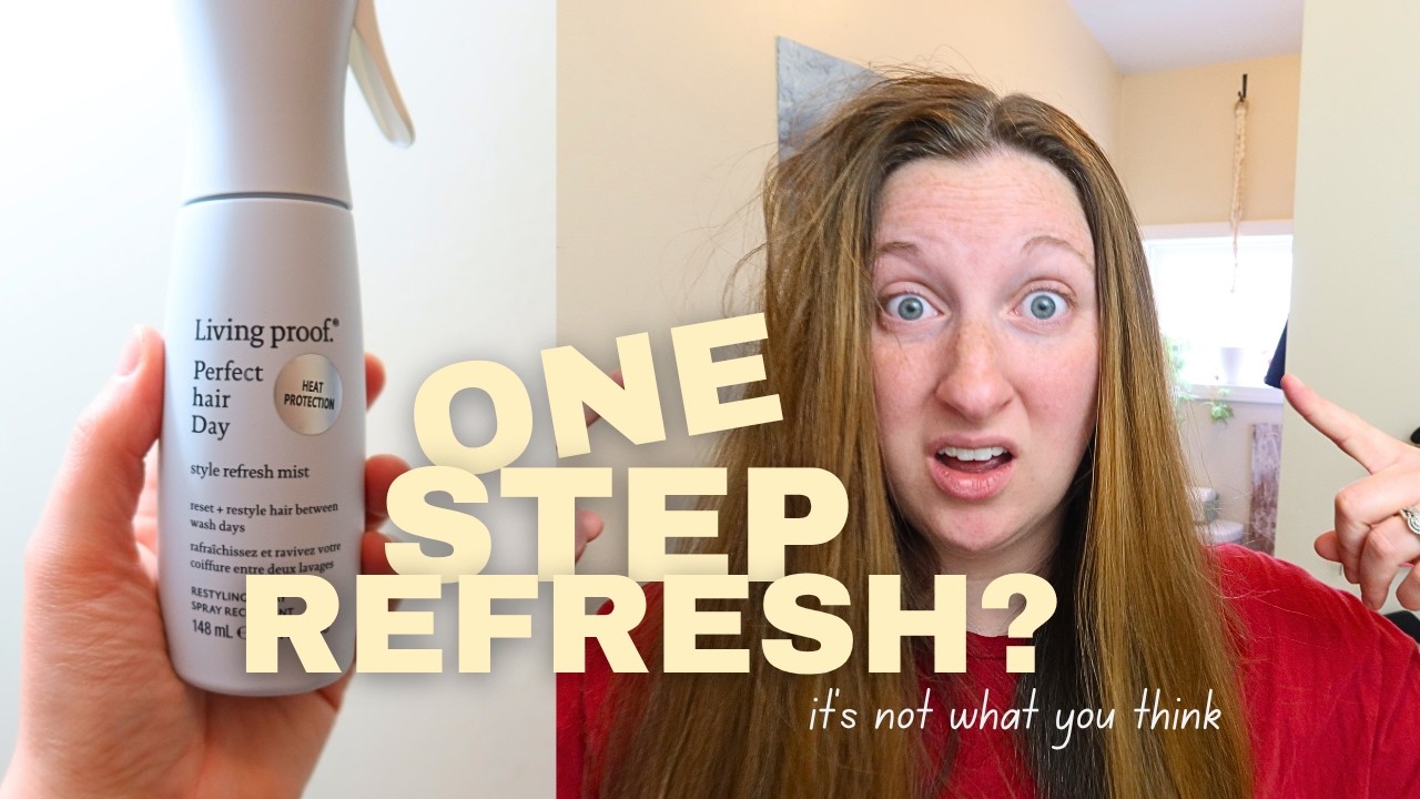 LIVING PROOF did THIS?! | one step refresh mist...does it work?