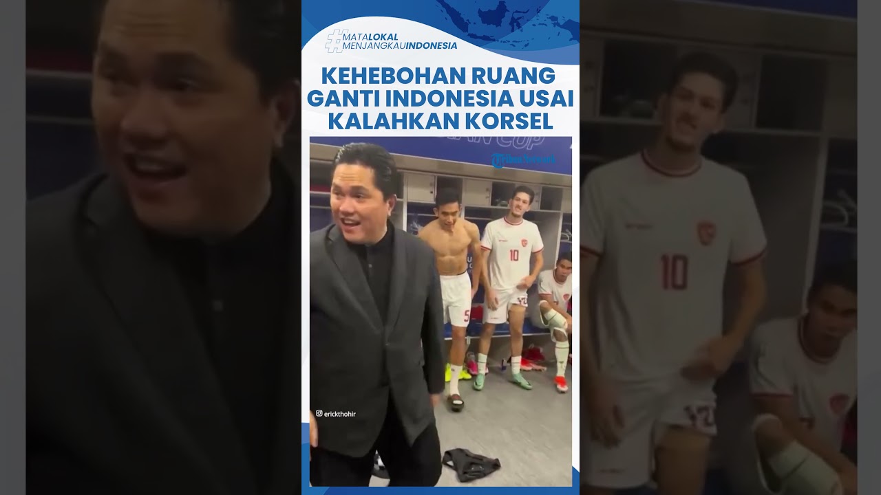 Suasana Heboh Ruang Ganti Timnas Indonesia U-23 Usai 'Singkirkan ... Suasana Heboh Ruang Ganti Timnas Indonesia U-23 Usai 'Singkirkan ...