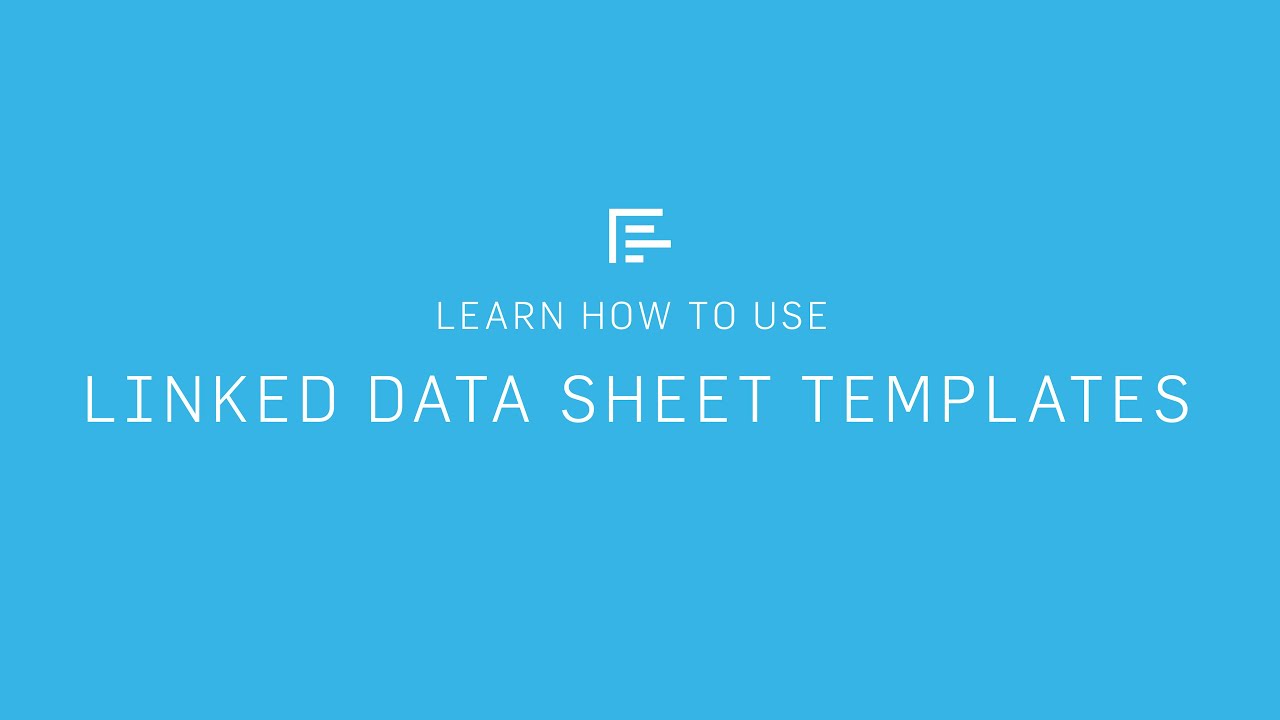 Linked Data Sheet Templates