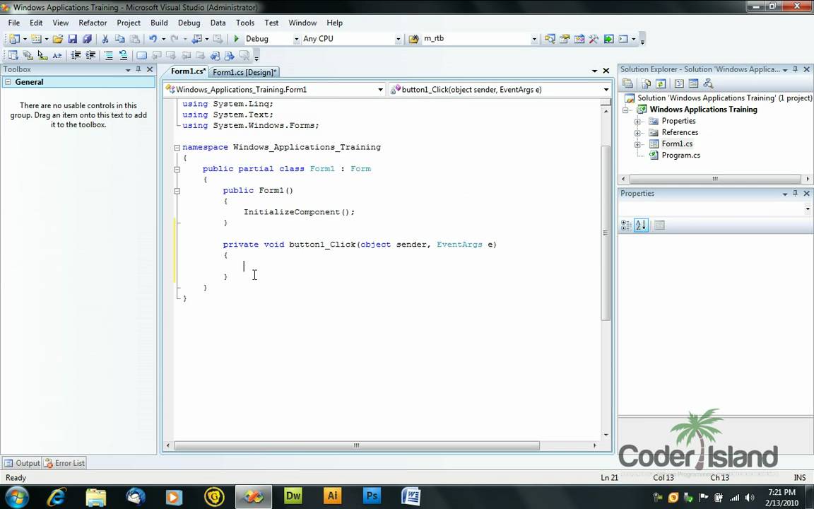 Visual C# Controls Tutorial ProgressBar