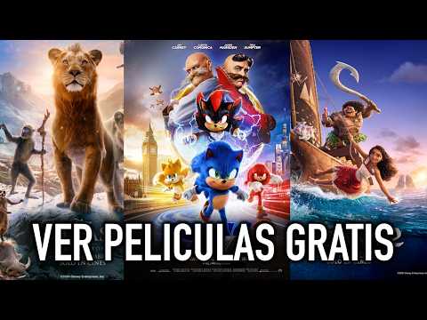 ✅ 7 APPS LEGALES para VER PELÍCULAS y SERIES GRATIS 2025 en Android, PC y iPhone (100% LEGAL)